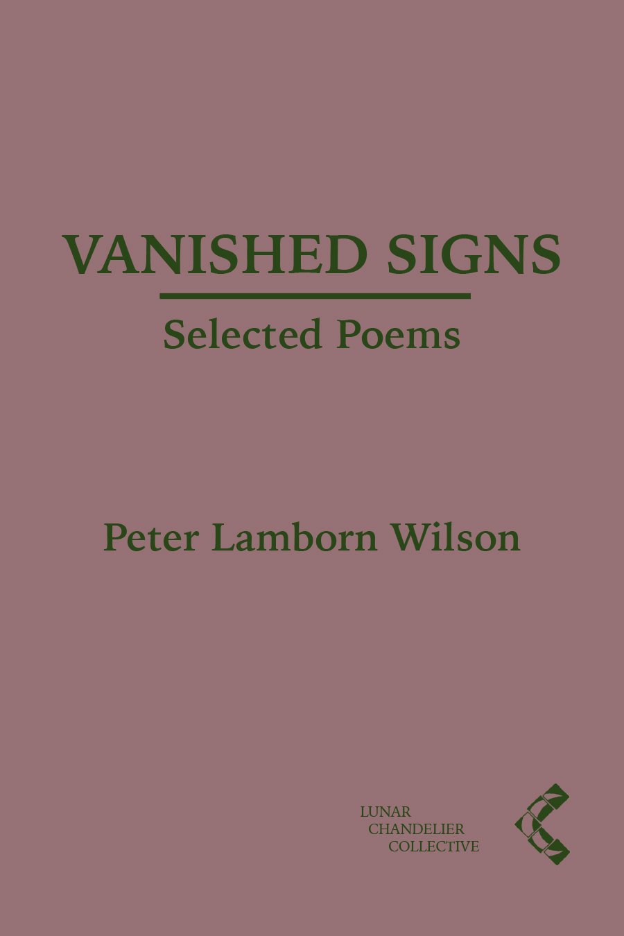 Vanished Signs: Wilson, Peter Lamborn: 9780999783115: Amazon.com: Books