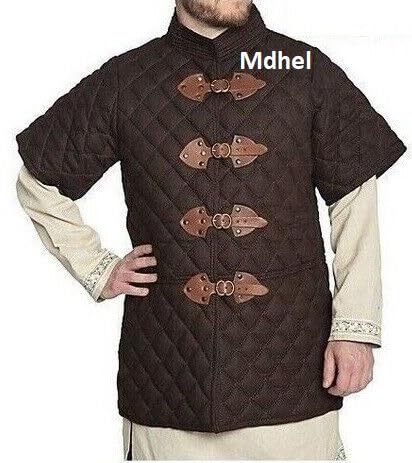 Amazon.com: medieval gambeson padded gambeson quilted cotton gambeson ...