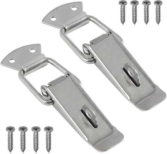 Heuskay 2 Pcs Tension Clasp with Screws,oggle Latch Catch Clamp ...