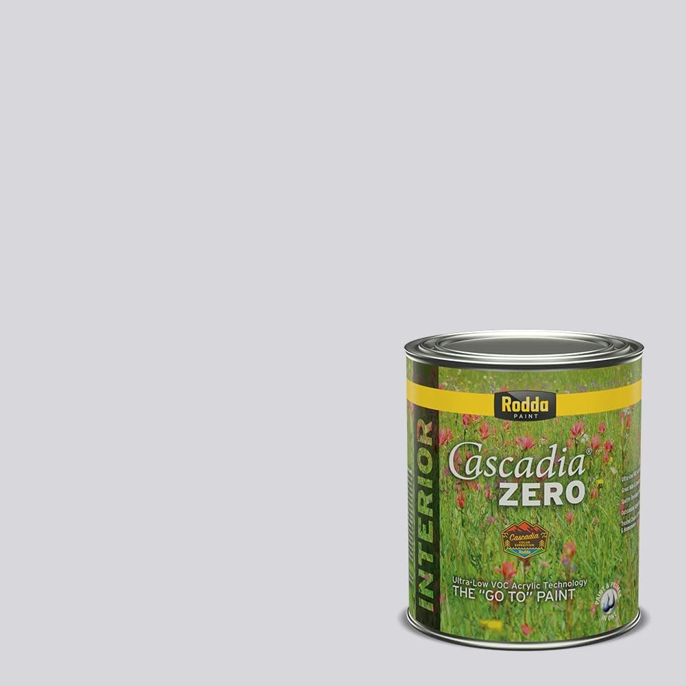 Amazon.com: Rodda Paint CASCADIA ZERO Interior Flat Paint & Primer in ...