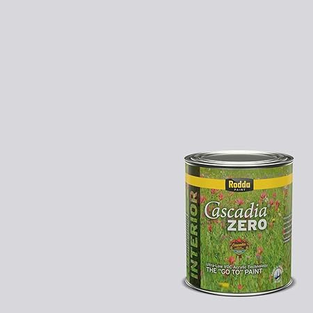 Amazon.com: Rodda Paint CASCADIA ZERO Interior Flat Paint & Primer in ...