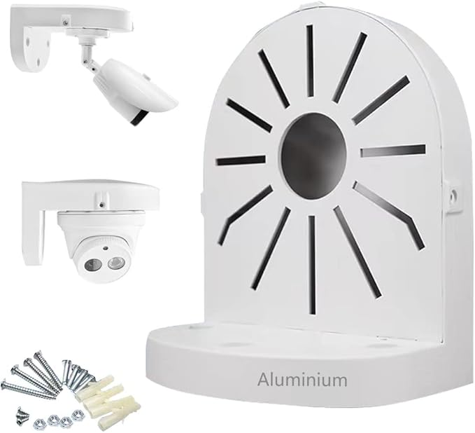 Amazon.com : compcctv Security Camera Mount Bracket, Aluminum Indoor Outdoor Wall Mount Bracket ...