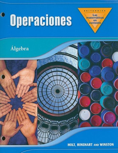 Amazon | Operations Mic Grade 7: Holt Math in Context | Hrw | Mathematics