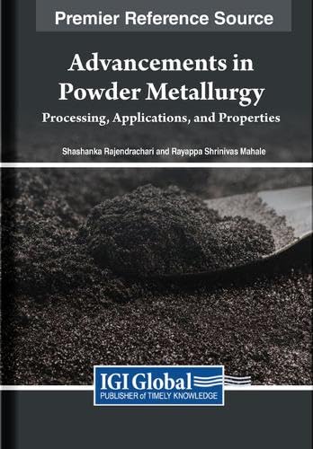 Amazon.com: Advancements in Powder Metallurgy: Processing, Applications ...