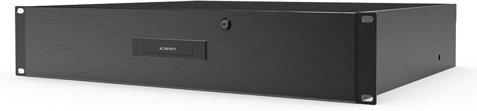 Amazon.com: AC Infinity Rack Mount Drawer 2U with Aluminum Faceplate ...