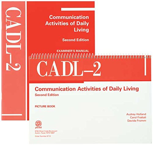 CADL-2 Communication Activities of Daily Living Second Edition: Audrey ...