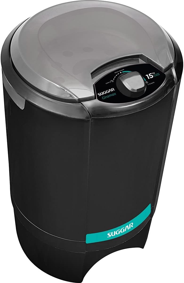 SUGGAR CENTRIFUGA DE ROUPAS GIROMAX 15KG PRETA 220V CT1502PT | Amazon ...