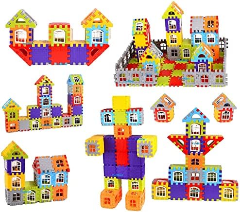 Buy FunBlast Building Blocks for Kids, Building Blocks for Girls/Boys ...