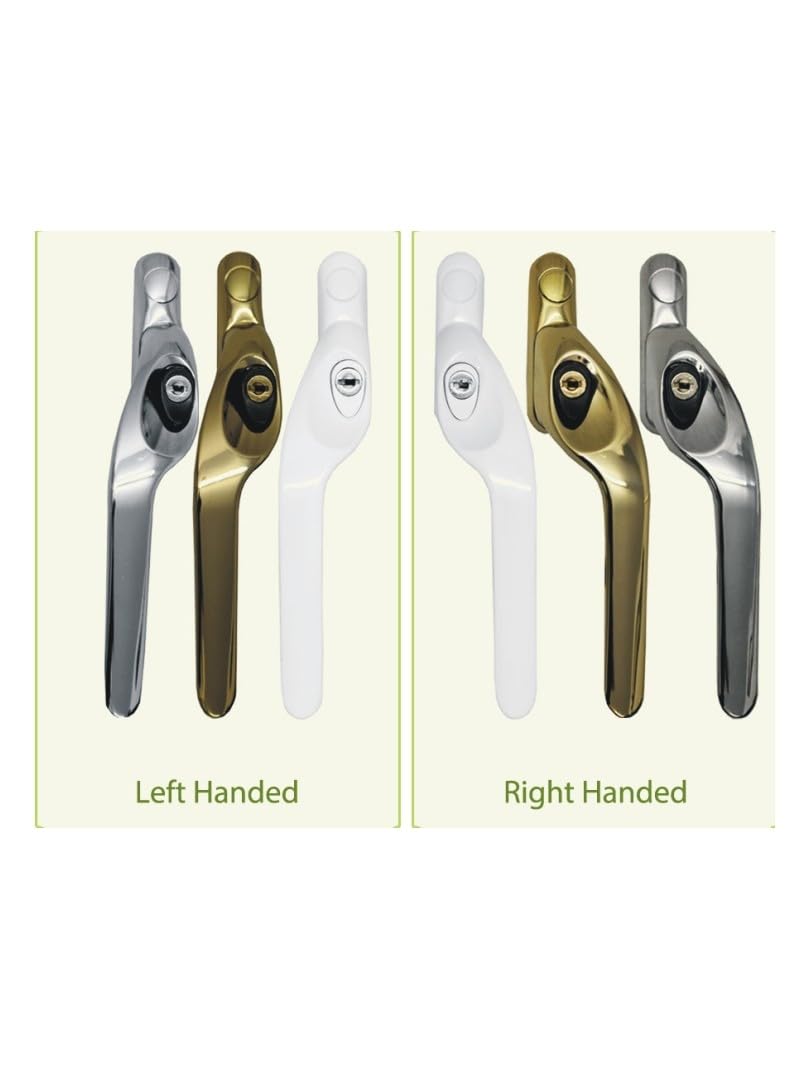 Window Handle Spindle Gold L/H Handle : Amazon.co.uk: DIY & Tools