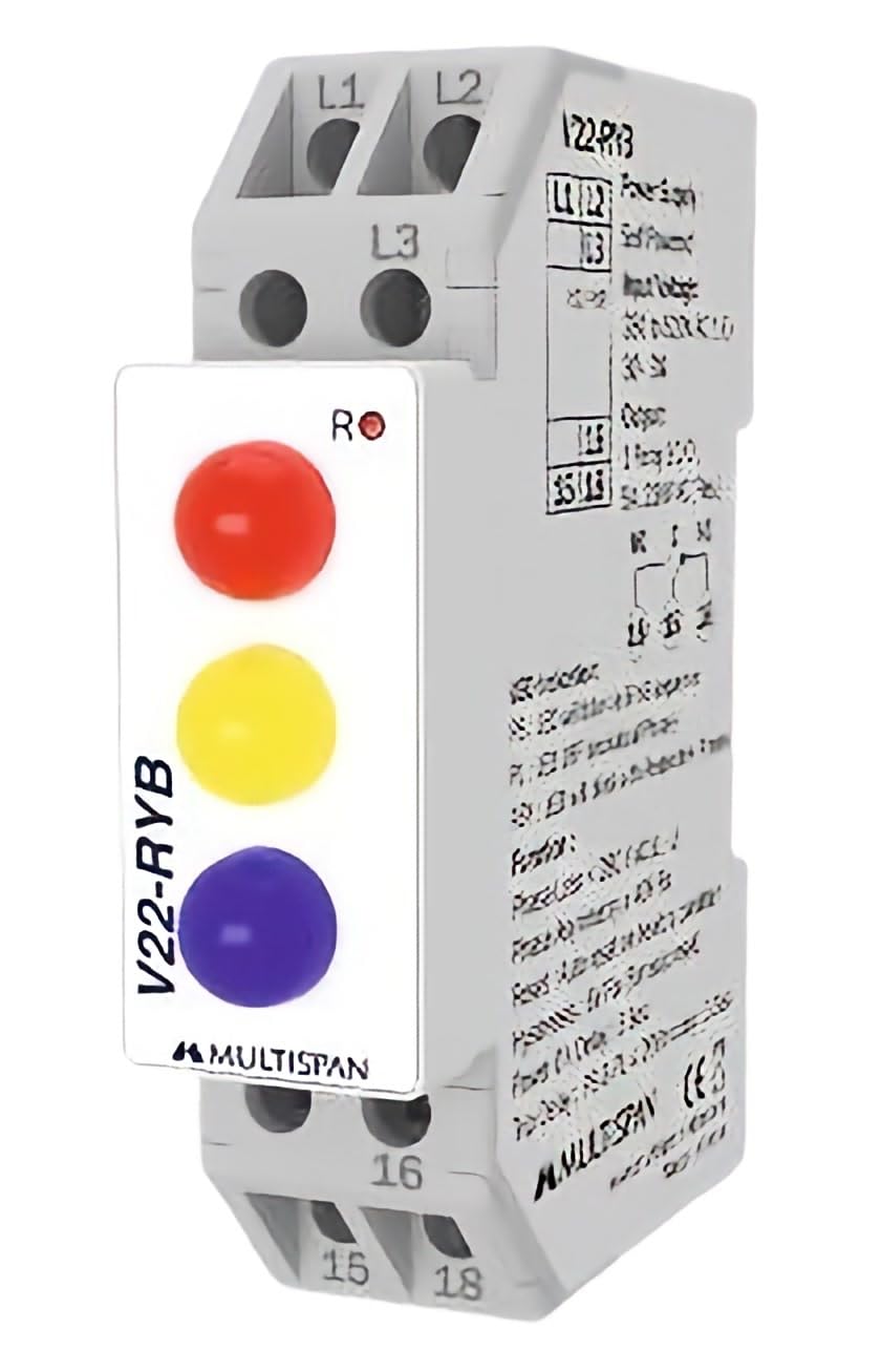 Multispan Voltage Protection Relay V22-RYB : Amazon.in: Industrial ...