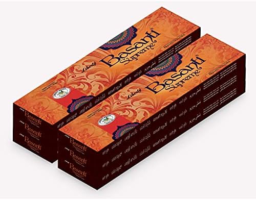 LIBERTY Basanti Supreme Premium Flora Fragrance Aroma Sticks | Low ...