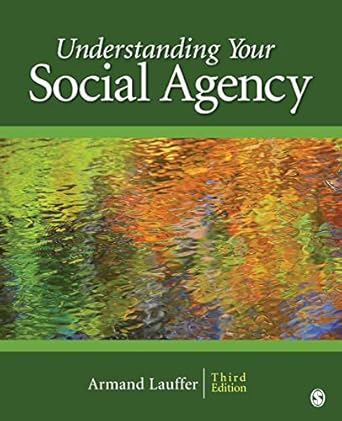 Understanding Your Social Agency: With Concepts Applicable to Nonprofit ...