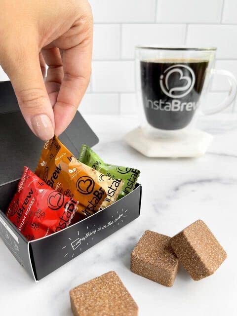 Amazon.com : Instabrew 4 Cube Sample Pack, Coffee and Tea Cubes, 4 ...