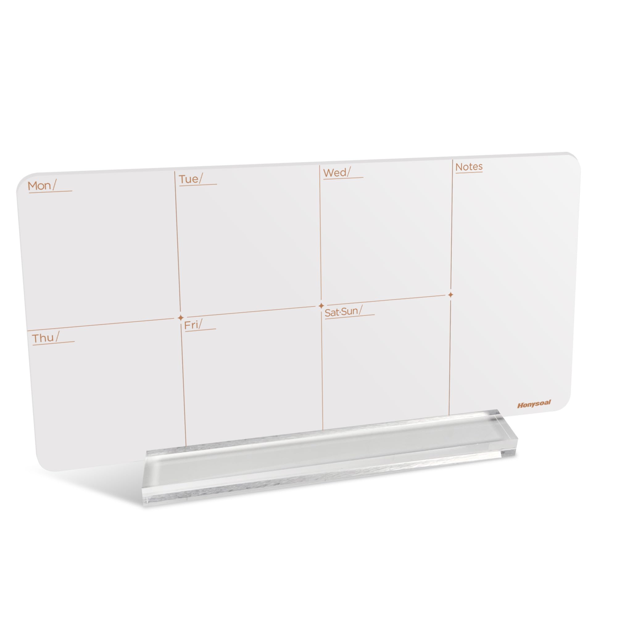 Amazon.com : Desktop Whiteboard 12" x 6" Desktop Weekly Planner ...