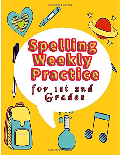Spelling Weekly Practice For 1st 2nd Grades 1st Grade Spelling ...