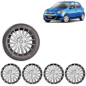 Auto Pearl - Premium 14" inch | Set of 4 Pcs | Press Type Hubcap Wheel ...