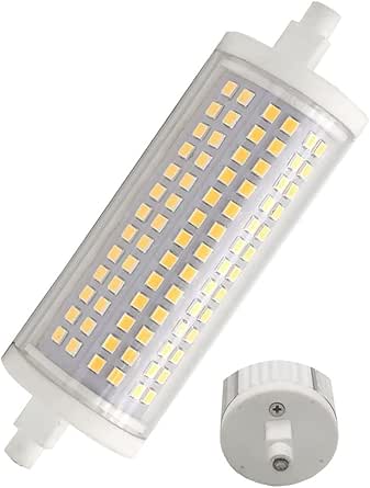Amazon.co.jp: LED Halogen Replacement Bulb R7s 118mm 30w Dimmable ...