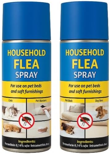 Home Flea Killer Spray 2 Pack (400ml) - Household Flea Spray For The ...