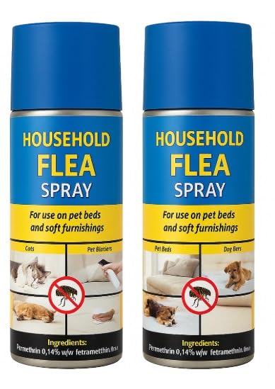 Advanced Flea Killer Spray 2 Pack - Household Flea Spray For The Home ...