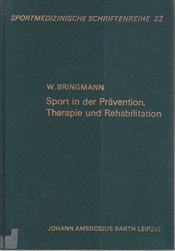 Amazon.co.jp: Sport in der Praevention, Therapie und Rehabilitation ...