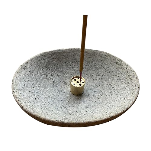 Amazon.com: Natural Pebble Incense Holder, Incense Holder for Sticks ...