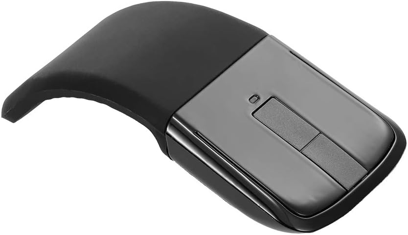 Decdeal 2.4G Wireless Mouse with USB Arc Mouse with Touch Function ...