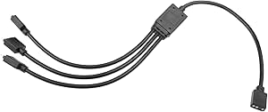Amazon.com: eMagTech 1 Female to 3 Male ARGB Splitter Cable Addressable ...