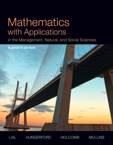 Amazon.com: Mathematics with Applications In the Management, Natural ...