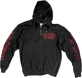 Amazon.com: Cannibal Corpse Hoodie Butchered at Birth 2019 Official ...