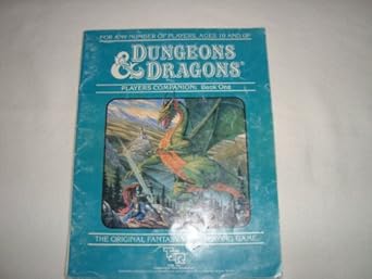 Dungeons and Dragons, Players Companion: Book One: TSR, Inc.: Amazon ...