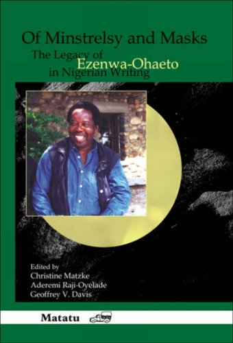 Amazon.com: Of Minstrelsy and Masks: The Legacy of Ezenwa-ohaeto in ...