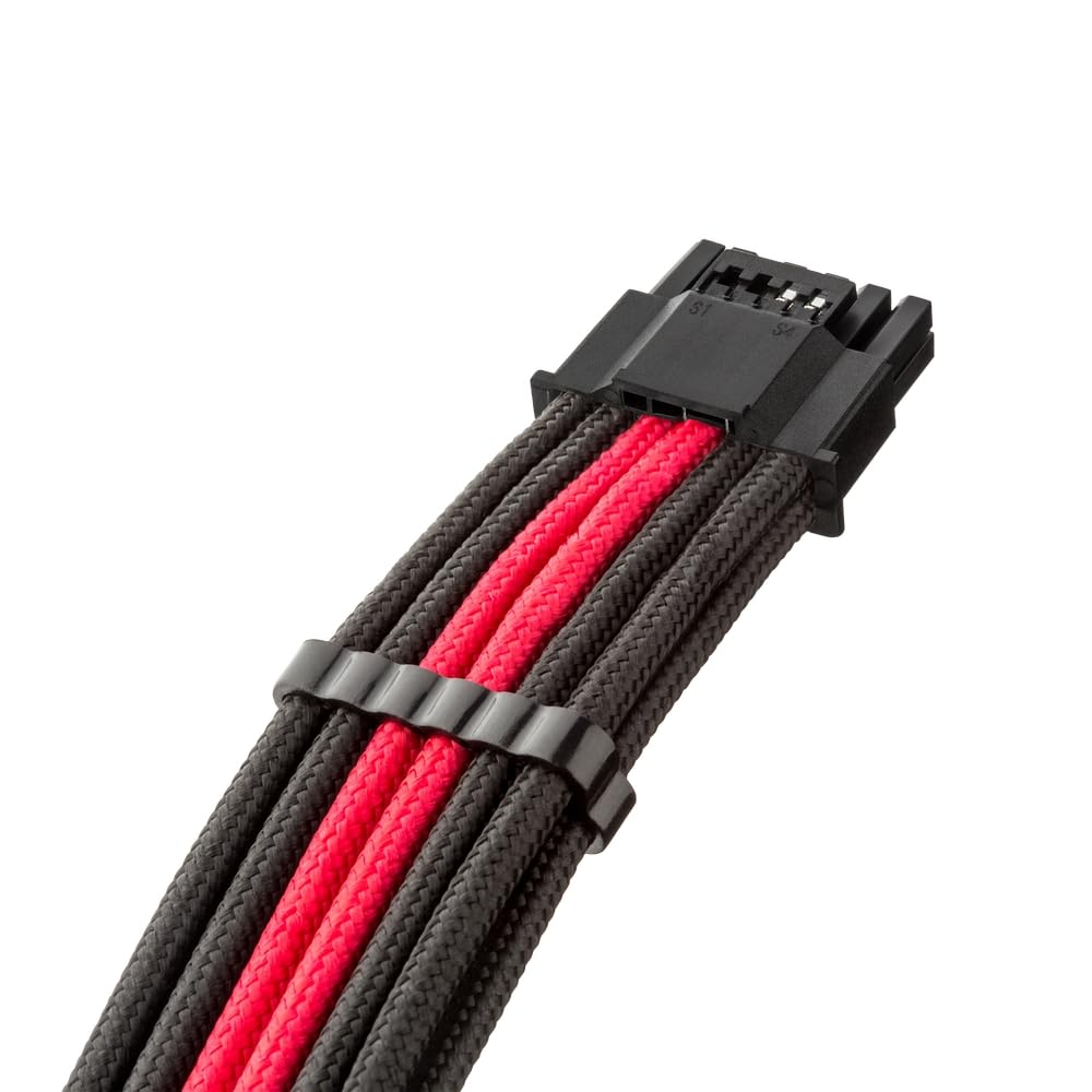 Snapklik.com : CableMod E-Series Pro ModFlex Sleeved 12V-2x6 12VHPWR StealthSense PCIe Cable For ...