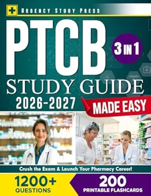 PTCB Exam Prep 2026-2027: Complete Study Guide + 6-Week Study Plan ...