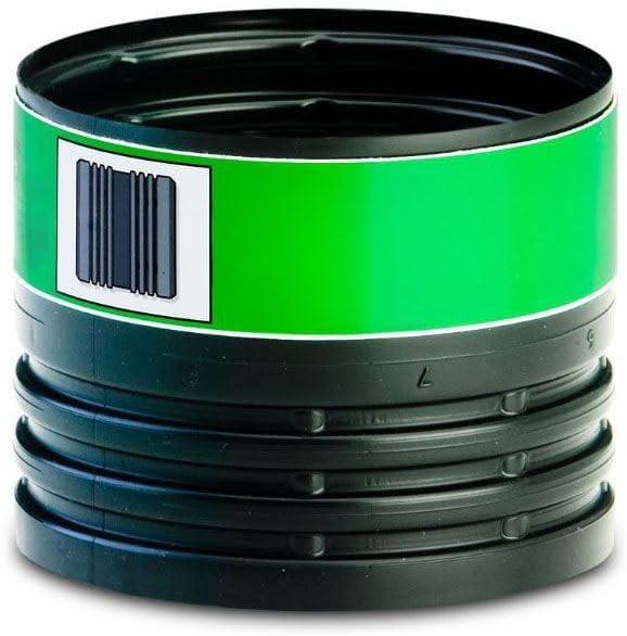 Flexible Drainage Drain Pipe Coupler Adapter, Female to Female, Black ...