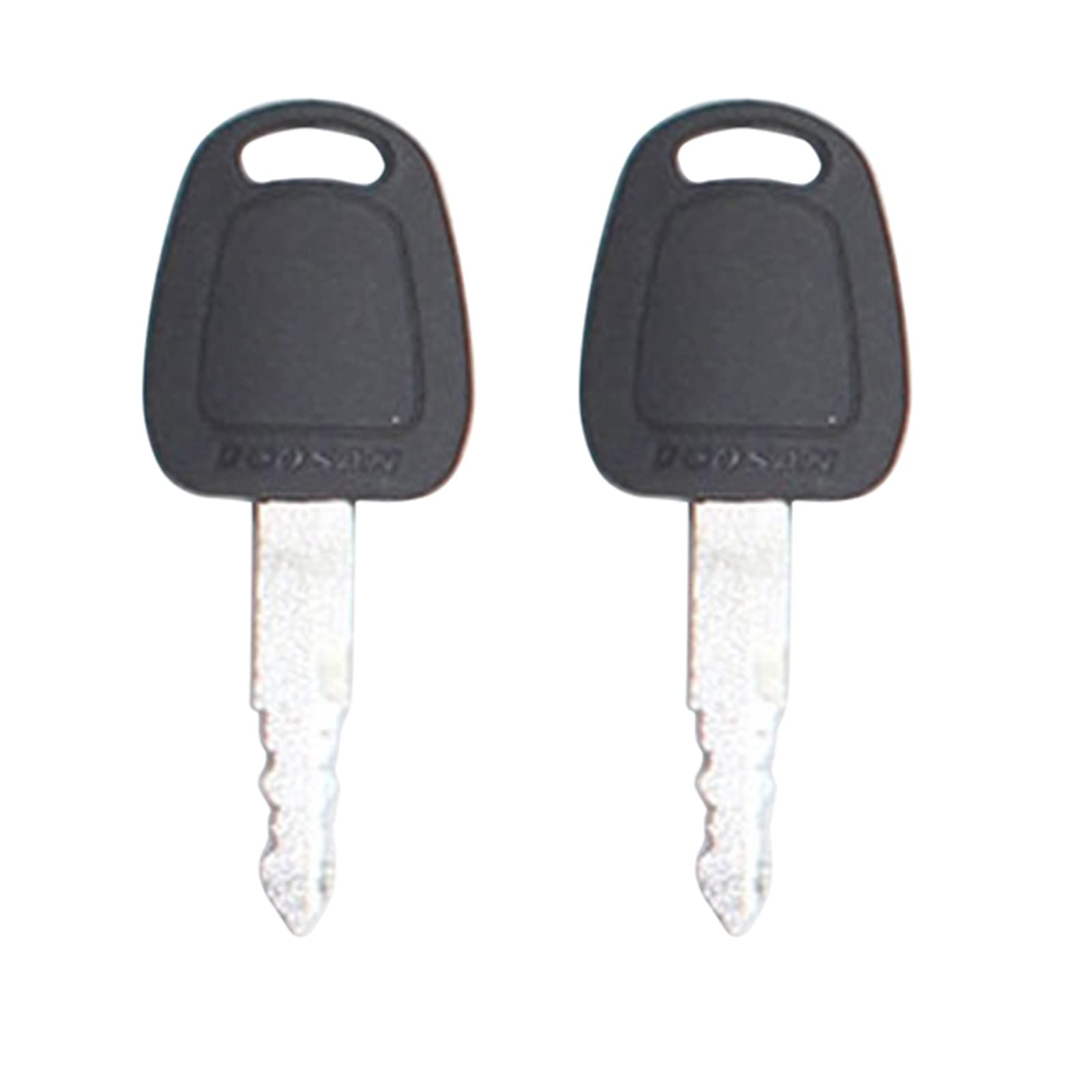 2PCS Ignition keys D100 fit for Doosan Daewoo DX60 Excavator Heavy ...