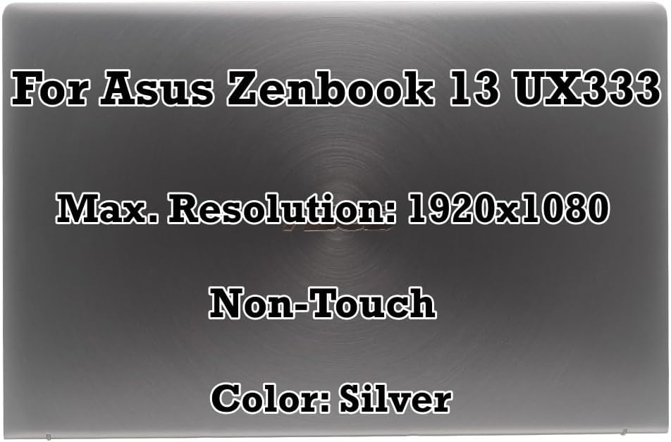 Amazon.com: Display Complete 13" Replacement for ASUS Zenbook UX333 ...