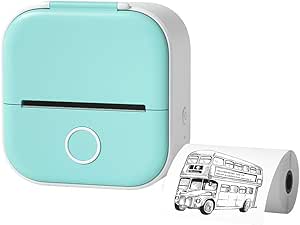T02 Print Pods Mini Pocket Thermal Printer Bluetooth Wireless Photo ...