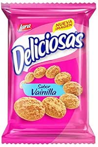 Galletas Sabor Vainilla DELICIOSAS LARA Bolsa con 276g Tradicionales ...