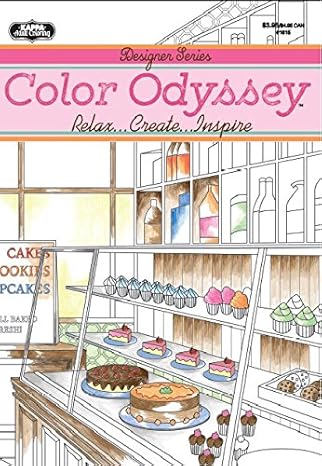Adult Coloring - Designer Series - Color Odyssey: Kappa Books ...