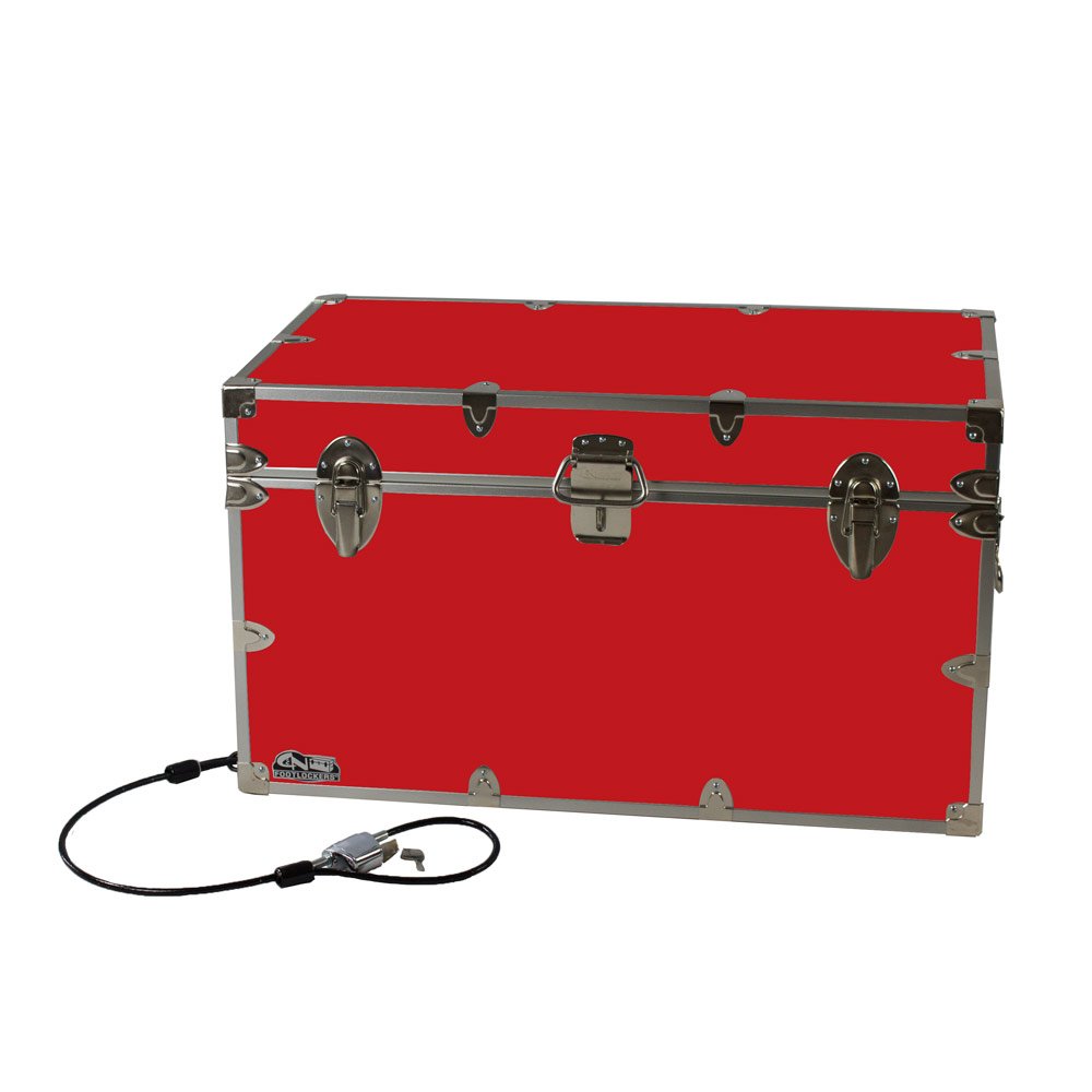 Amazon.com: C&N Footlockers - XL Graduate Storage Trunk w/Cable Lock ...