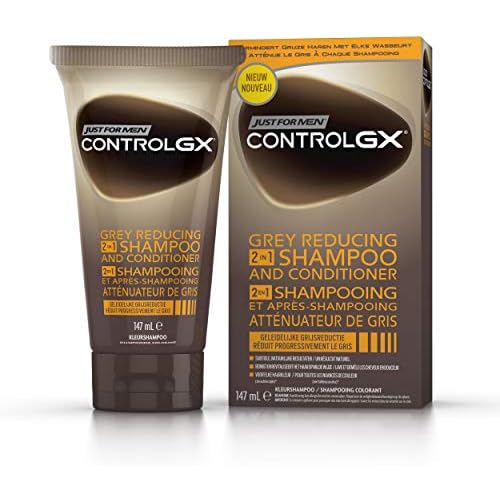Just For Men - Control GX Colour Shampoo gradually reduces grey hair ...
