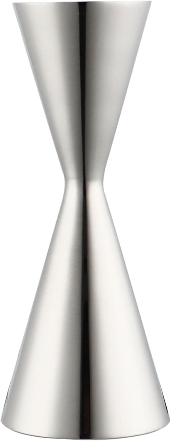 Amazon.com: Debrabby Silver Double Jigger Premium Japanese Style Slim ...