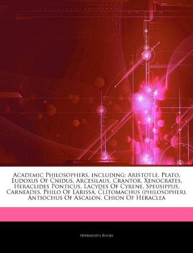 Amazon | Articles on Academic Philosophers, Including: Aristotle, Plato ...