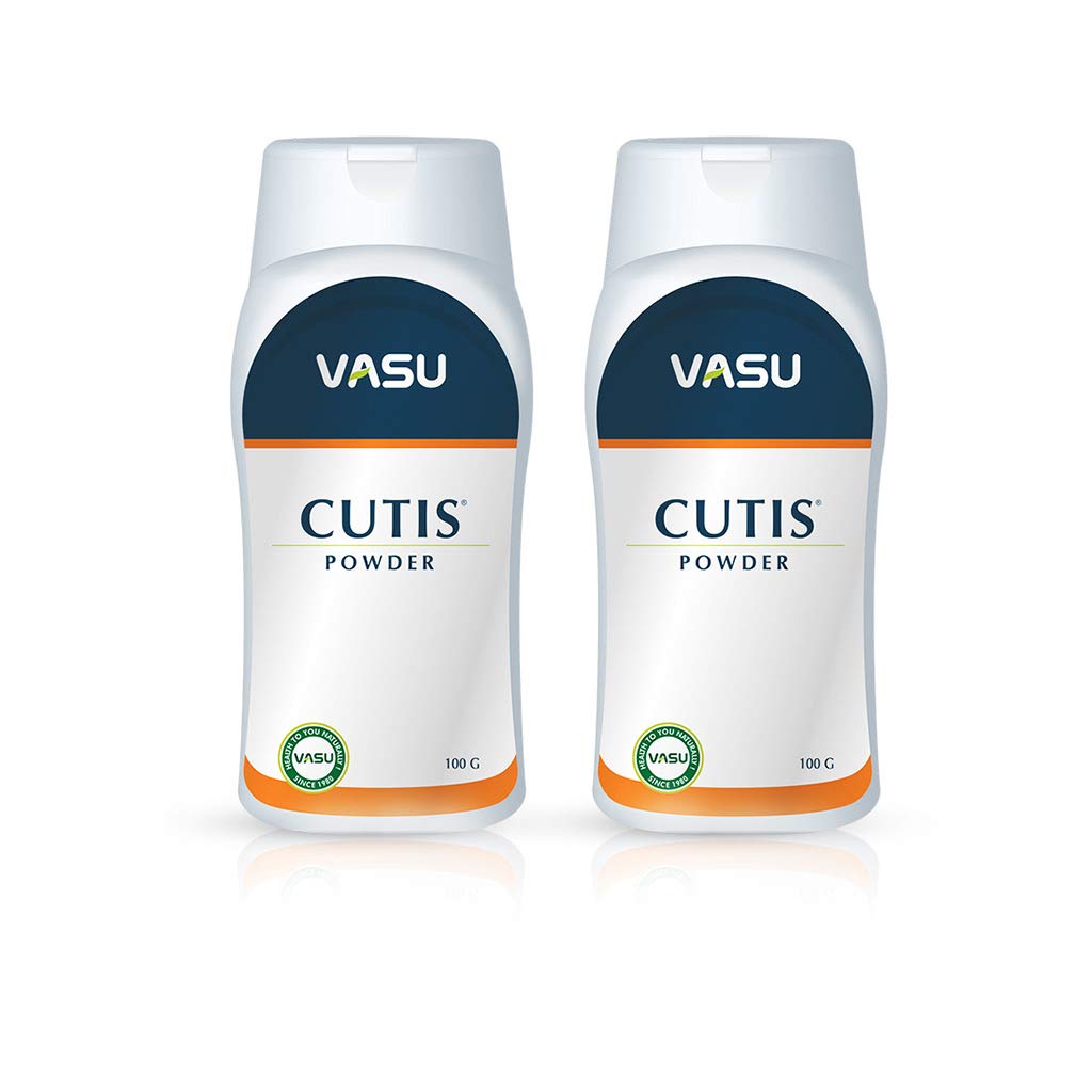 Trichup Vasu Healthcare Cutis Dusting Powder, 100Gm (Pack Of 2 ...