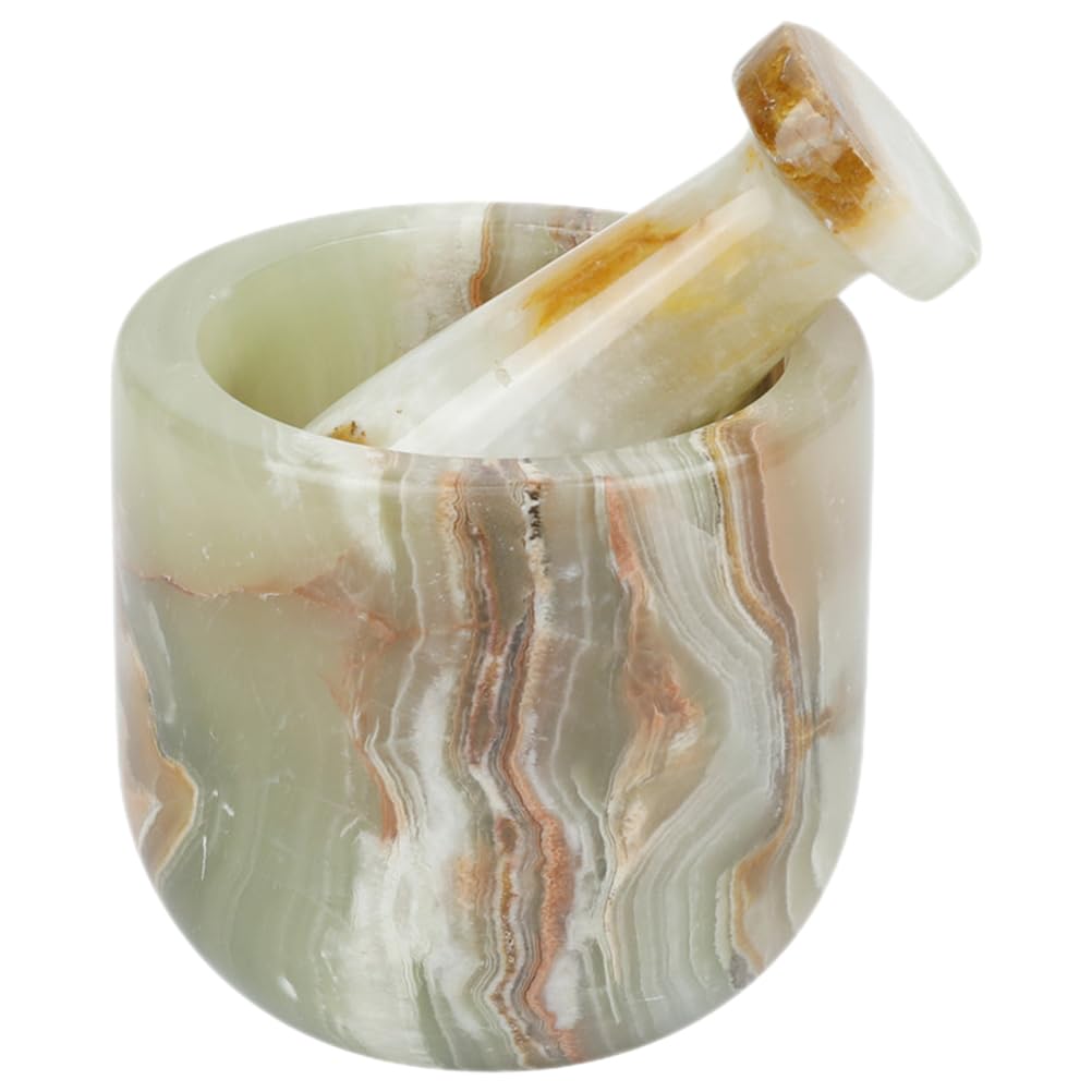 Amazon.com: 1 Set Stone Bowl and Pestle Small Pestle Stone and Pestle ...