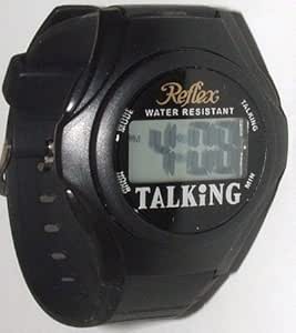 TALKING Digital LED / LCD Watch Suitable for the Blind or learning the ...