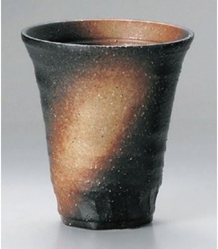 Amazon.co.jp: 備前ゴブレット [ 9.8 x 11cm (380cc) 278g ] 【 フリーカップ 】 【 割烹 居酒屋 和食器 飲食店 業務用 】 : ホーム＆キッチン