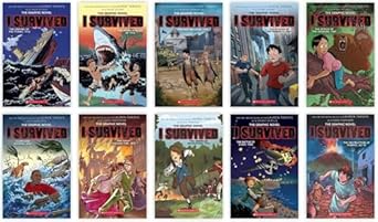 I Survived Series Graphic Collection 10 Books Set (Books #1 - #10 ...