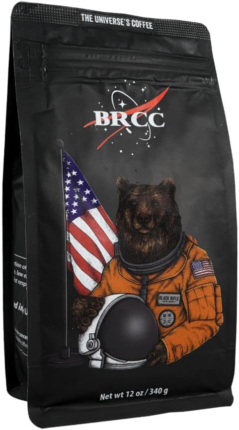 Amazon.com : Black Rifle Coffee Space Bear (Light Roast), Whole Bean ...