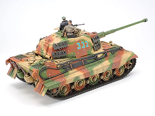 TAMIYA America 1/35 German King Tiger Tank Model Kit - Scale Model Kits ...